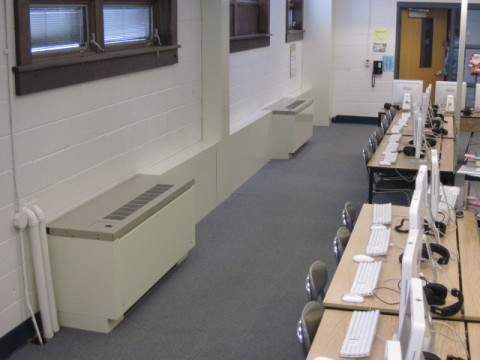 Pipe Enclosures & False Back Plenum
